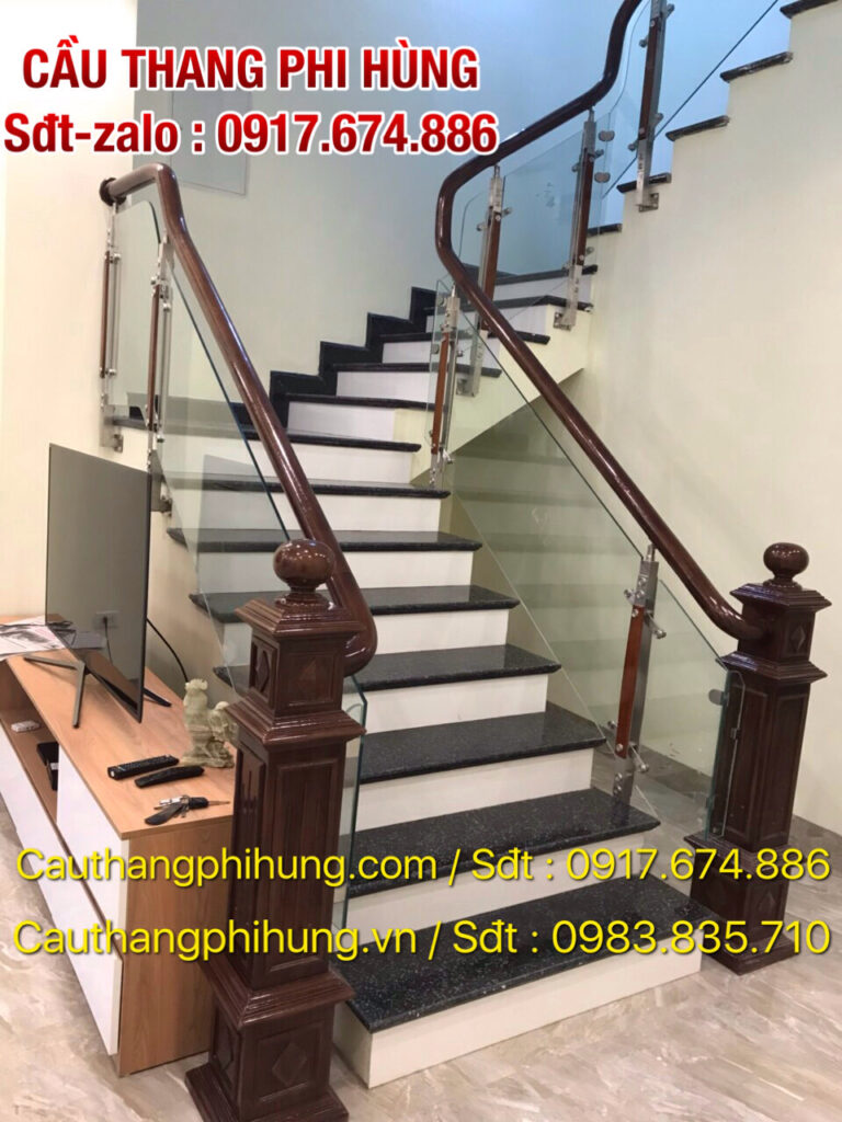 Cầu Thang Kính Tại Hưng Yên Đẹp, Hiện Đại – Cầu Thang Đẹp Phi Hùng ...